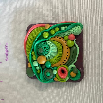 Tiny Textured Tiles, Surface Treatments and Finishing, A Polymer Clay PDF Tutorial, Inchie Tiles ...