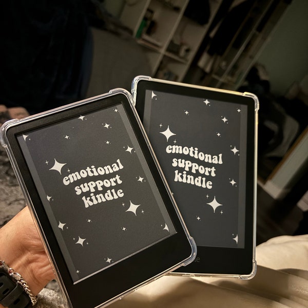 Kindle Lock Screen: Emotional Support Kindle With Stars, Kindle ...