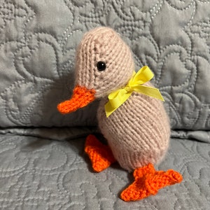 KNITTING PATTERN NEW Lucky Duckling - Etsy