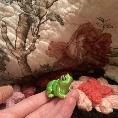 Fidget Frog Fidget Toy, Articulated Sensory Toy, Tiny Frogs, Flexible ...