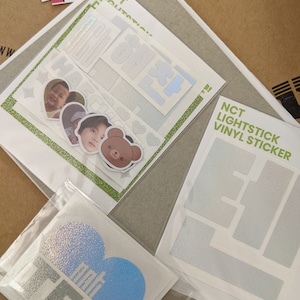 Individual NCT Animals Lightstick Decal All Members Available NCT Dream ...