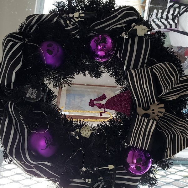 Haunted Mansion Holiday Squiggly Stripe Ribbon - Etsy