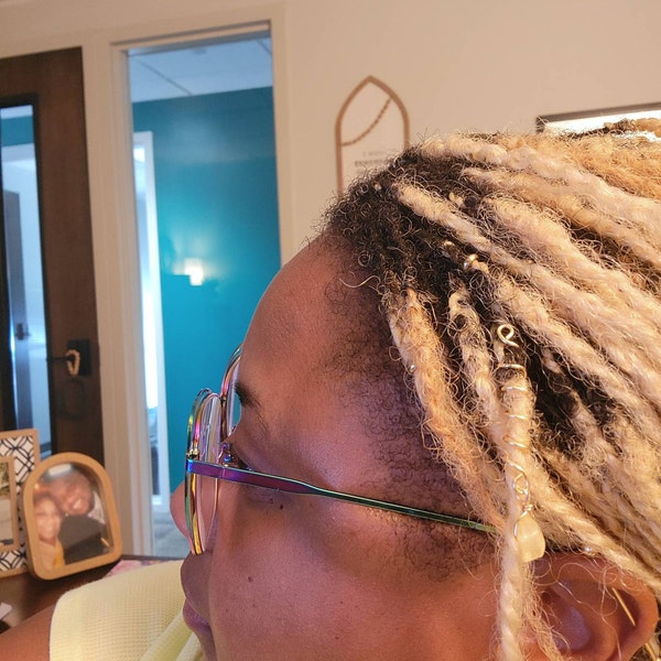 Sisterlock/microloc Jewelry With Obsidian and Black Owl - Etsy