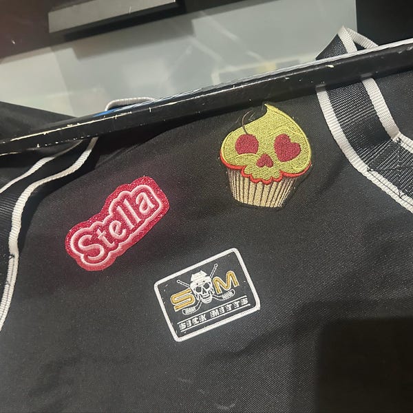 Nurse Patch With Heartbeat, Black or White Patch, Great Patch for ...