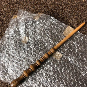 Wooden Magic Wand Triple Maple Wood Worked on the Lathe | Etsy