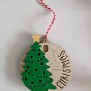 Christmas Tree Countdown Sliding Ornament, Snowflake Lever to Make It ...