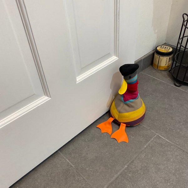 Cool Canard Doorstop / Bookend. Multi Choice - Diy Funny Doorstops Duck ...