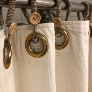 100% Ecological and Silent Shower Rings / Macramé Hooks in - Etsy UK