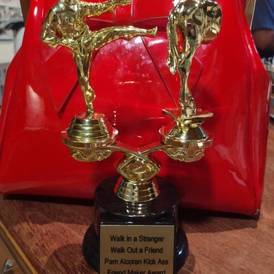 Kick Ass Trophy - Etsy