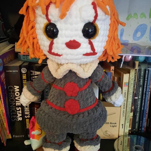 Chucky Crochet Horror Doll, Handmade Plushie - Etsy