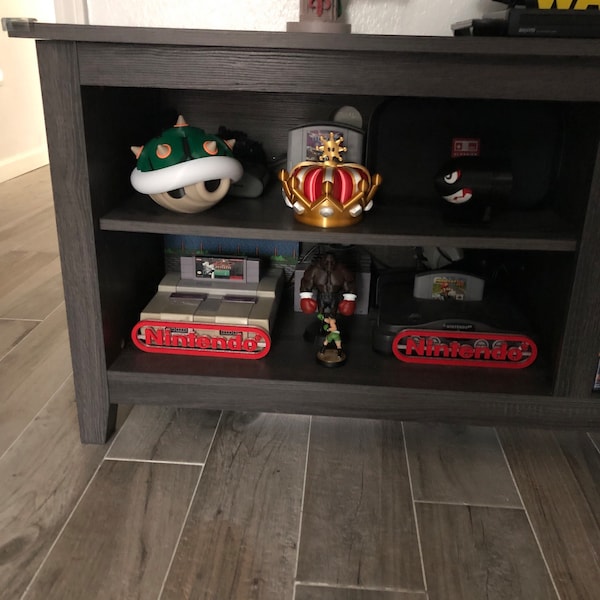 Nintendo Video Game Logo Sign 8.5in (3D Printed, Man Cave, Game Room ...
