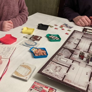 Universal Board Game Piece Holder Stackable Game Tray Bits, Beads ...