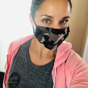 Camo Breathable Face Covering Mesh Sheer - Etsy