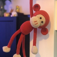 Mike the Monkey Amigurumi Crochet pdf Pattern EN, DK & NL - Etsy.de