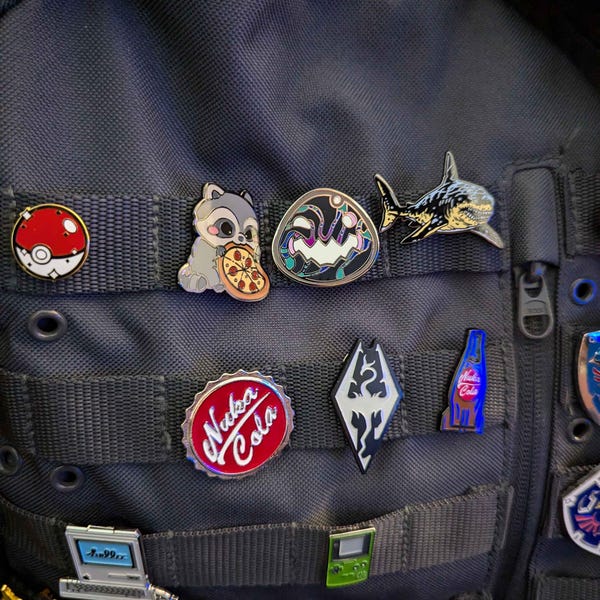 Quicksilver Slime Pin | Slime Rancher Pin | Enamel Pin - Etsy