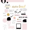 The Vision Board Collection by Luxbook, Goodnotes Stickers, Pink ...