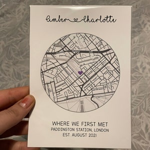 2 X A4 UK Postcode Map Customised Title Sales Map Orders | Etsy UK