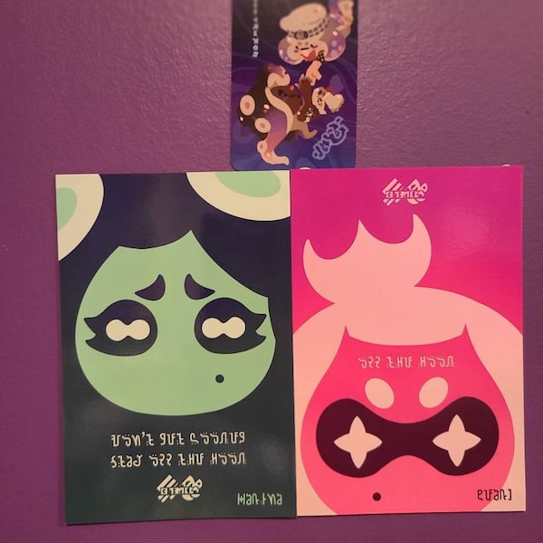 Splatoon Hotlantis AGT Posters Agent 3, 4, 8, New 3, Octavio, Grizz ...