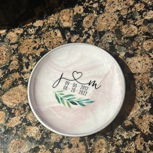 Baby Girl Birthday Plate Personalized Ceramic Baby Girl | Etsy