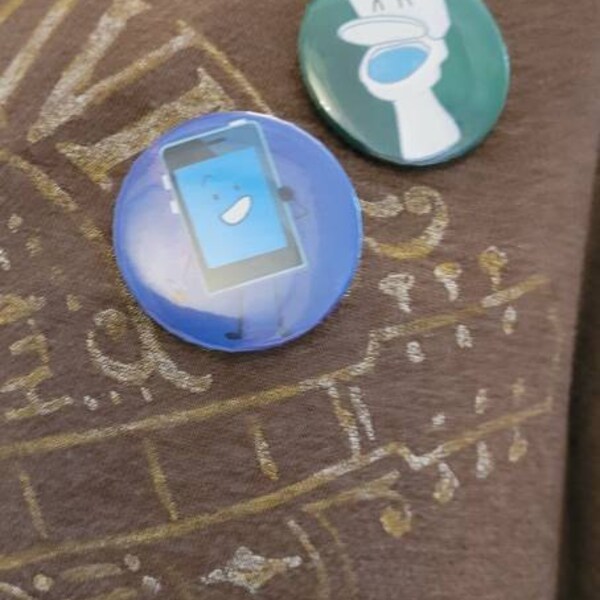Inanimate Insanity Object Show Button Pins Fanart Osc Etsy 