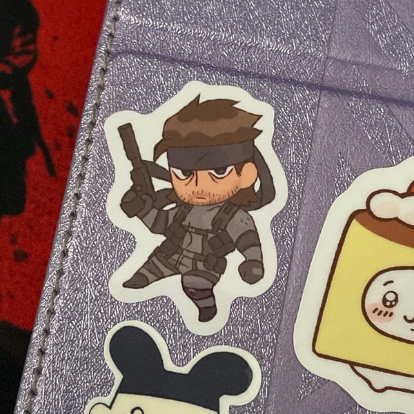 Metal Gear Solid Stickers | MGS 1.5" - 2" Vinyl Stickers - Etsy