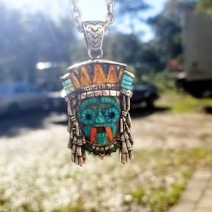 Aztec Tlaloc Mask Face Carving - Etsy