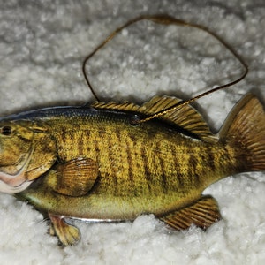 Walleye Replica 30 Inch 2D Metal Walleye Fish Art Replica, Faux ...