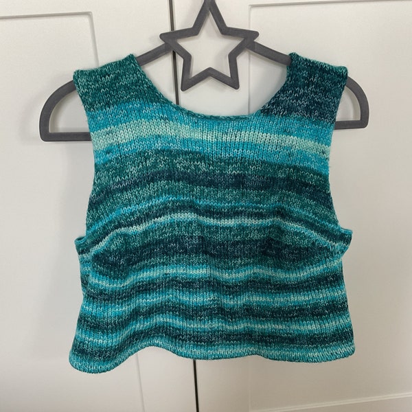 Good Tank | PDF Knitting Pattern, Areuknittingme, Summer Tank Top, Knit ...