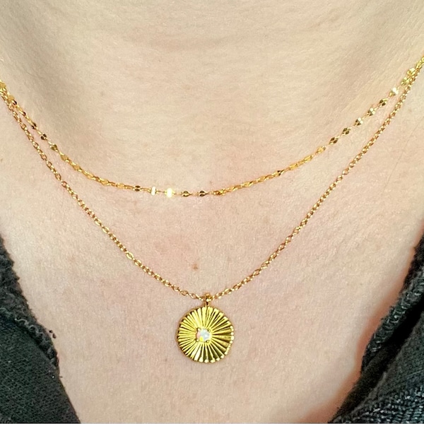 Dainty Mirror Chain Necklace by Caitlyn Minimalist • Minimalist ...