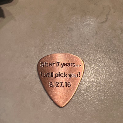 Fish Bone Shaped Aluminum Guitar Pick Custom Cut and - Etsy