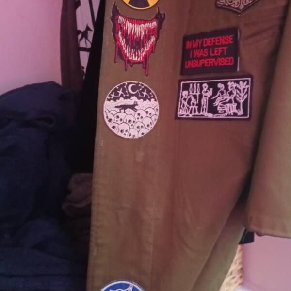 The Cryptid Collection Iron on Patches | Sew on Back Patch Embroidered ...