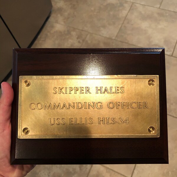 Custom Brass Name Plate, Aged Metal Sign, Antique Door Sign, Home ...