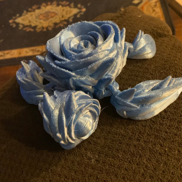 Roseurtle, Rose Turtle, STL Print Files, Articulating Flexi Wiggle Pet ...