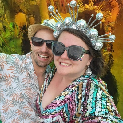 Giant Hunger Games Pink Flower Crown/rave/headdress/headwear/cochella ...