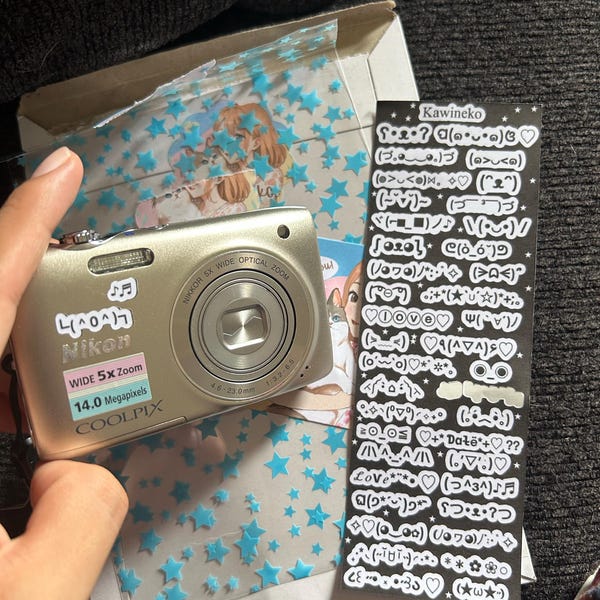 Ascii Cute Little Faces Sticker Sheets Deco Polcos Toploaders Journal ...
