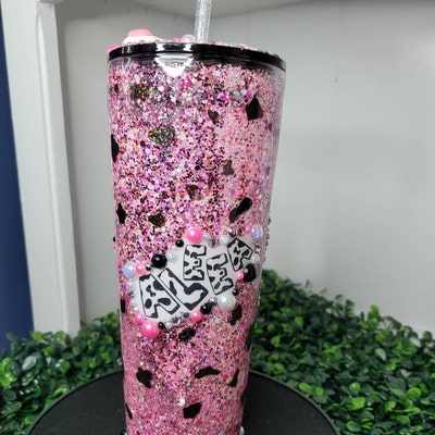 Custom Name Sticker: Funky Cow Print Personalized Stickers - Etsy