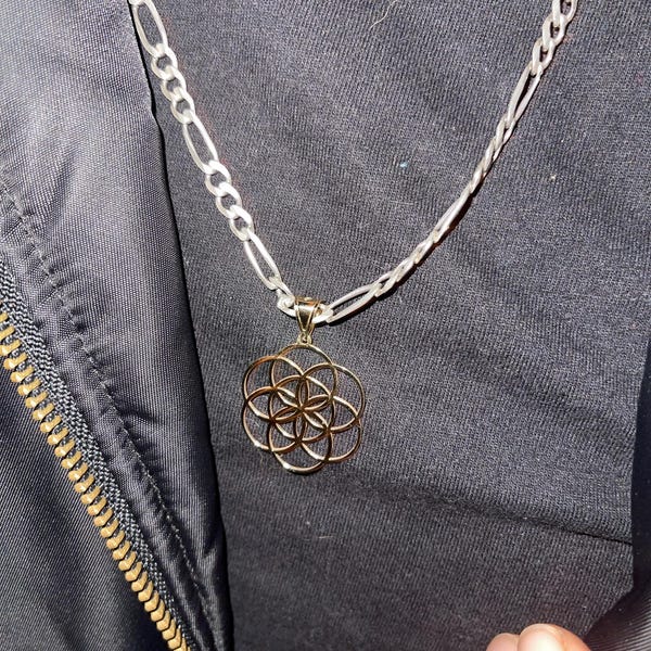 Faravahar Ahura Mazda 14k 18k Solid Gold Necklace - Gold Zoroastrian ...