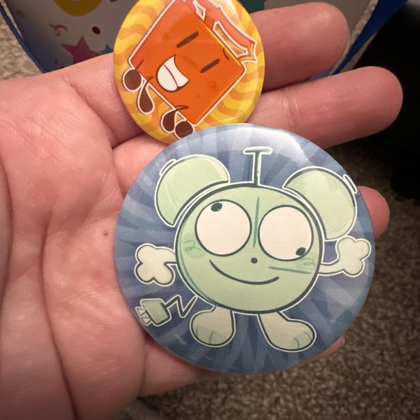 ITFT PIN SET ( Its Time for the ) Object Show - Etsy