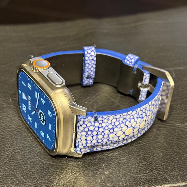 White Rally Watch Strap, Handmade Watch Strap, Custom Watch Strap ...