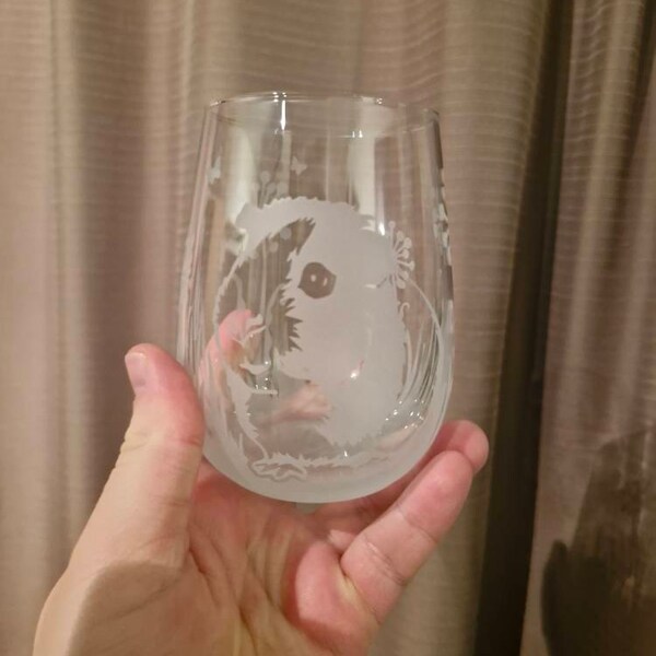 Ocean Life Etched Glasses, Marine Life Wine Glass, Coral Reef Glass ...