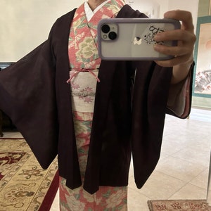 60 Kimono Display Rod Wooden Hanger Pole for Japanese Kimono Haori Wall ...