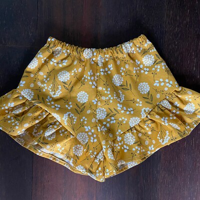 Ruffle Shorts PDF Sewing Pattern Baby and Child Girl's - Etsy