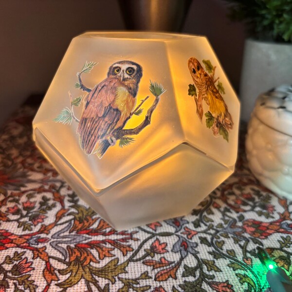 Lovely Vintage Glass Paperweights - Signed Paperweights - Blue White ...