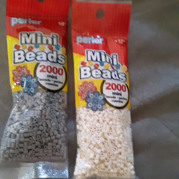 2000 MINI Perler Beads, Mini Fuse Beads, Bulk Perler Beads, Perler Bead ...
