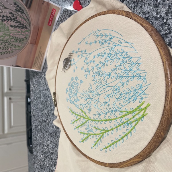 Beginner Embroidery Kit, Easy Embroidery Kit for Beginner, Cross Stitch ...