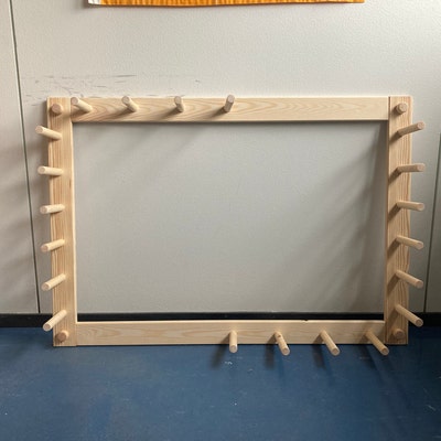 W002 Warping Board up to 12m PINE Weaving Loom Yarn Frame Handmade - Etsy