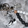 Cowboy Boots Keychain Cowgirl Boot Keychain Bachelorette Bridesmaids ...