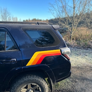 4runner Window Decal Vintage Racing Stripes Compatible - Etsy