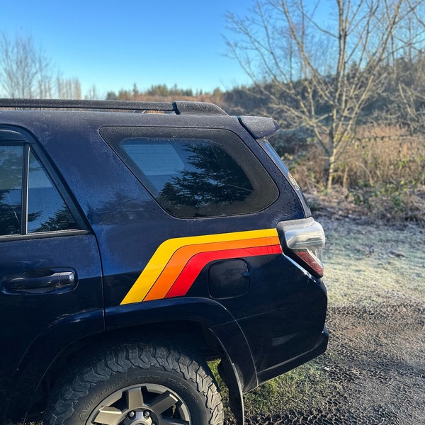 4runner Decal - Fits 5th Gen Toyota 4runner - Vintage Racing Sticker ...