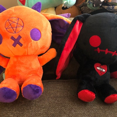 Picnic Basket Demon Bunny Plush - Etsy